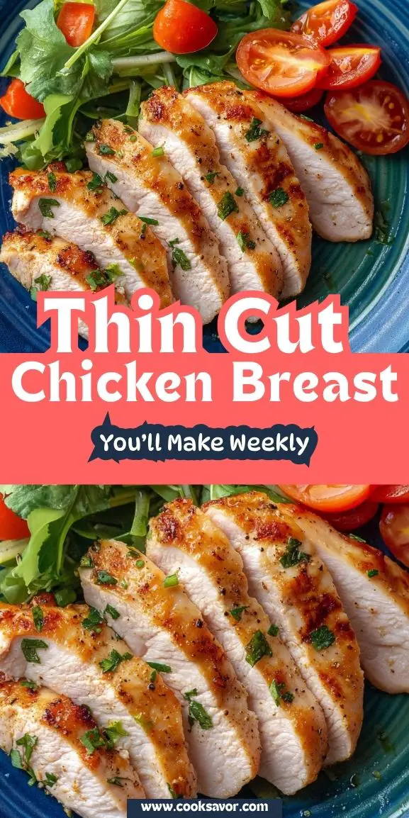 Easy Thin Cut Chicken Breast Recipe