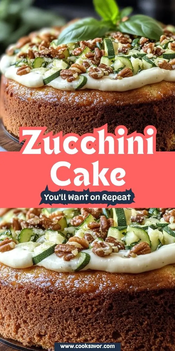 Easy Homemade Zucchini Cake Recipe