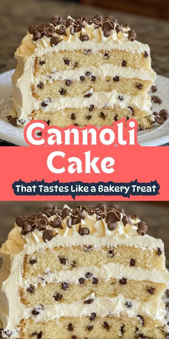 Cannoli Cake Recipe – Classic Italian Dessert Made Easy
