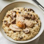 Creamy Chicken and Mushroom Risotto – Easy & Flavorful
