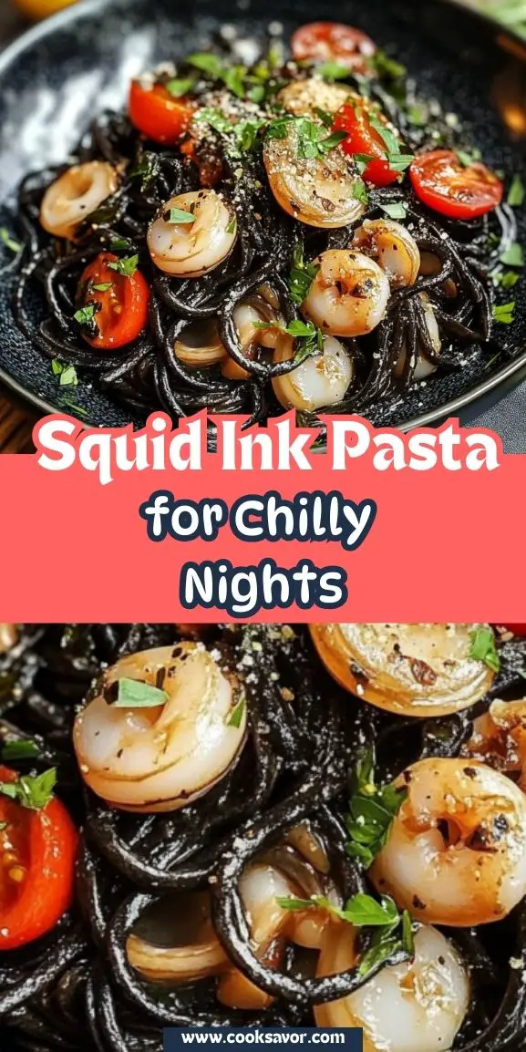 Easy squid ink pasta recipe
