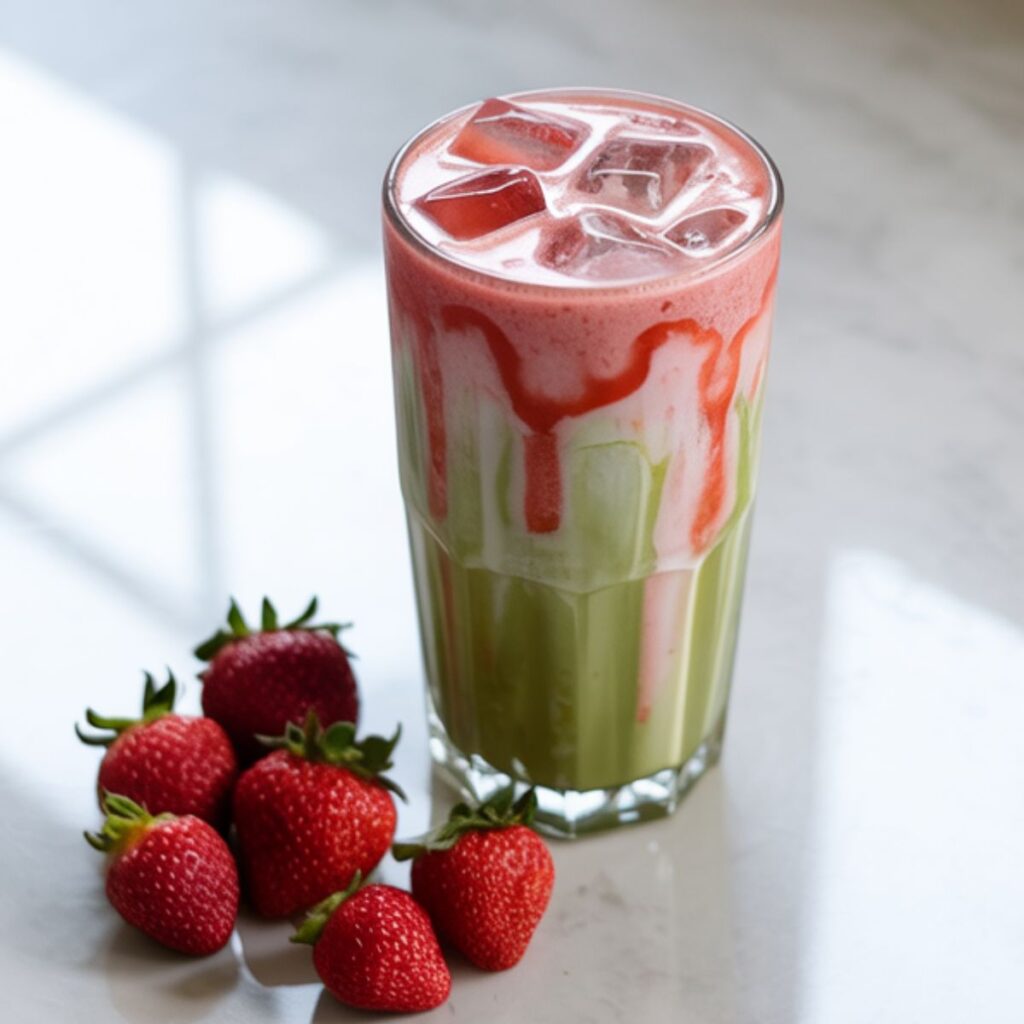 Easy Strawberry Matcha Latte Recipe – Quick & Delicious