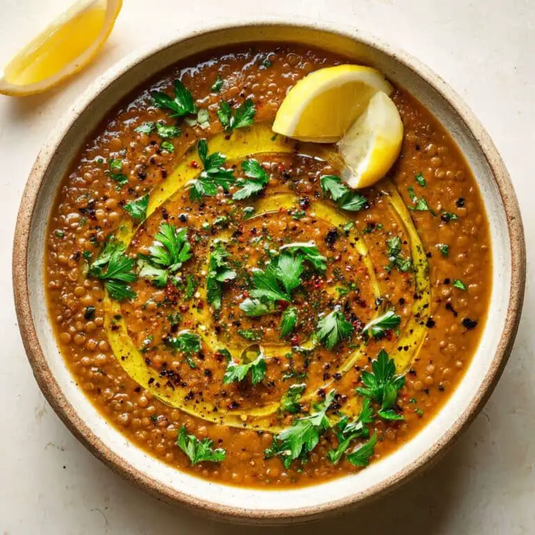 Quick & Easy Lebanese Lentil Soup Recipe in 30 Minutes