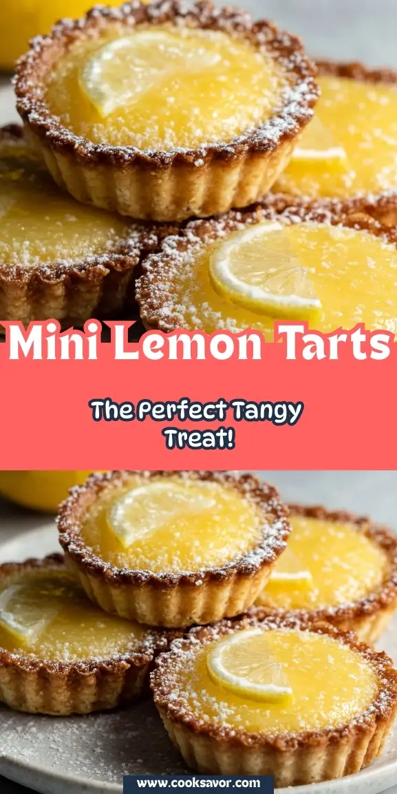 5 Easy Mini Lemon Tarts Recipe - Perfect Party Desserts