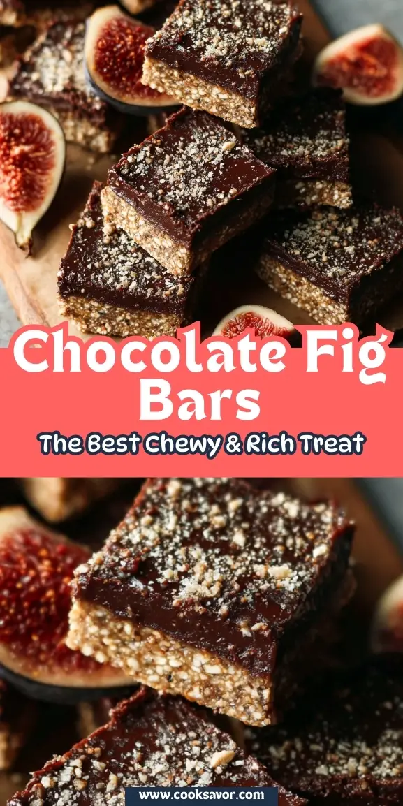 irresistible Chocolate Fig Bars Recipe in 30 minutes!