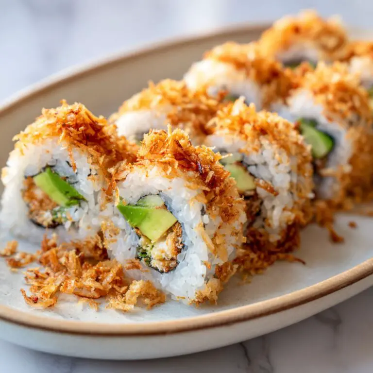Crunchy California Roll Recipe in 5 Easy Steps