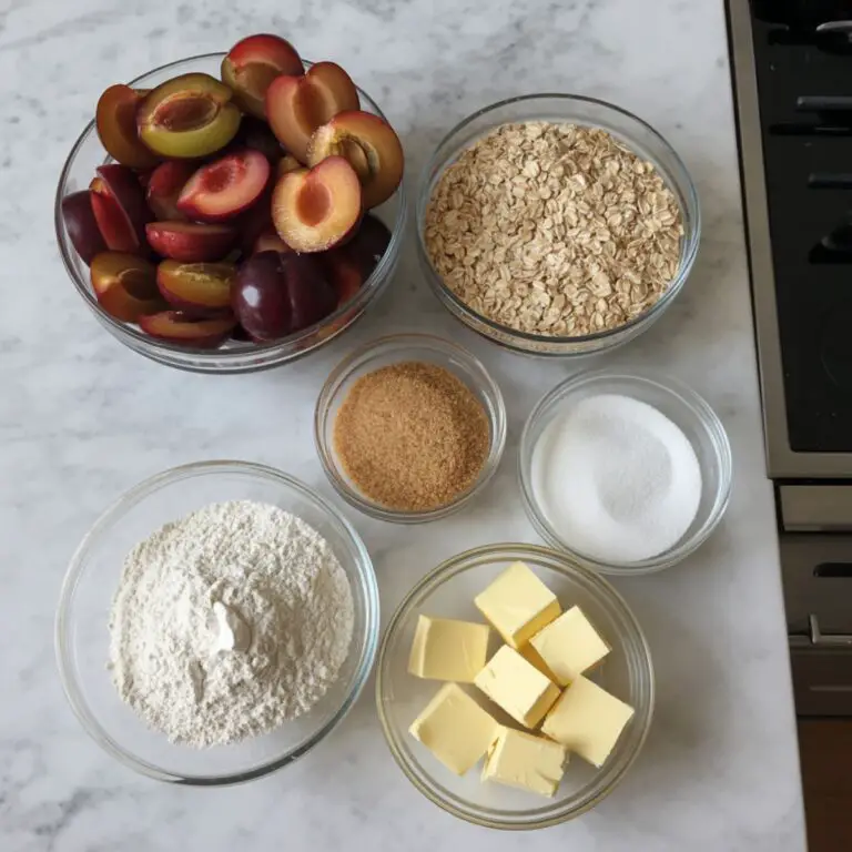 Easy Plum Crisp Recipe – Sweet & Irresistible Dessert