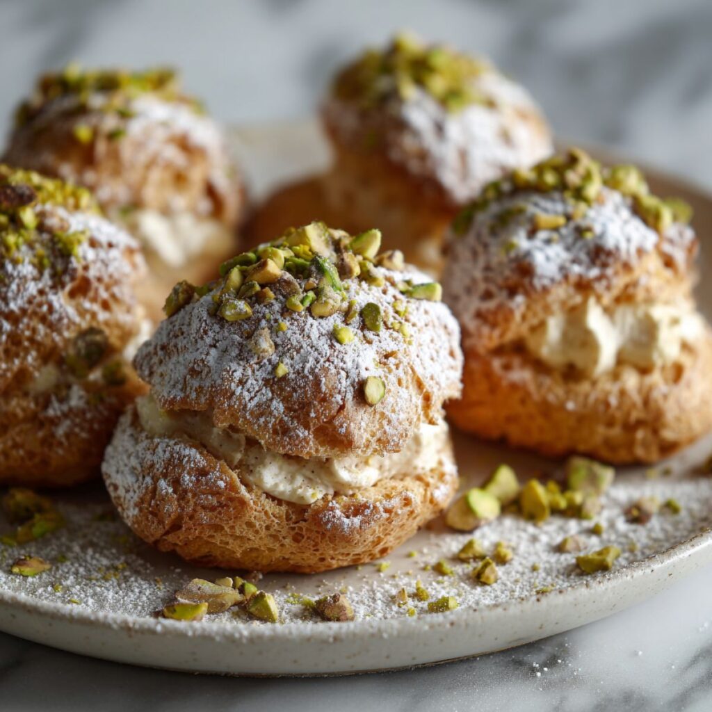 Pistachio Cream Puffs Recipe: 7 Secrets for Bakery Style
