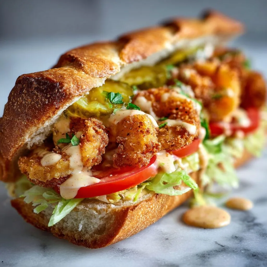 Shrimp Po' Boy Sandwich Recipe: New Orleans Classic